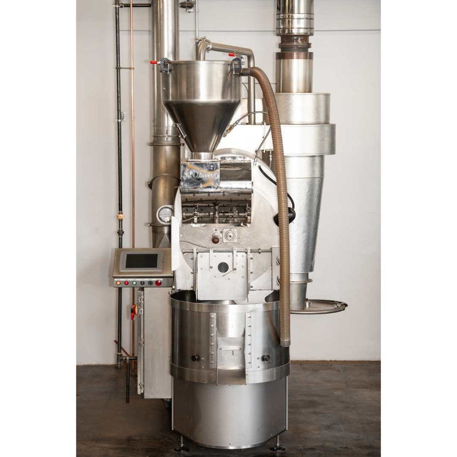 35kg Used Coffee Roaster — Loring S35 Kestrel with Bean Cart & Loader