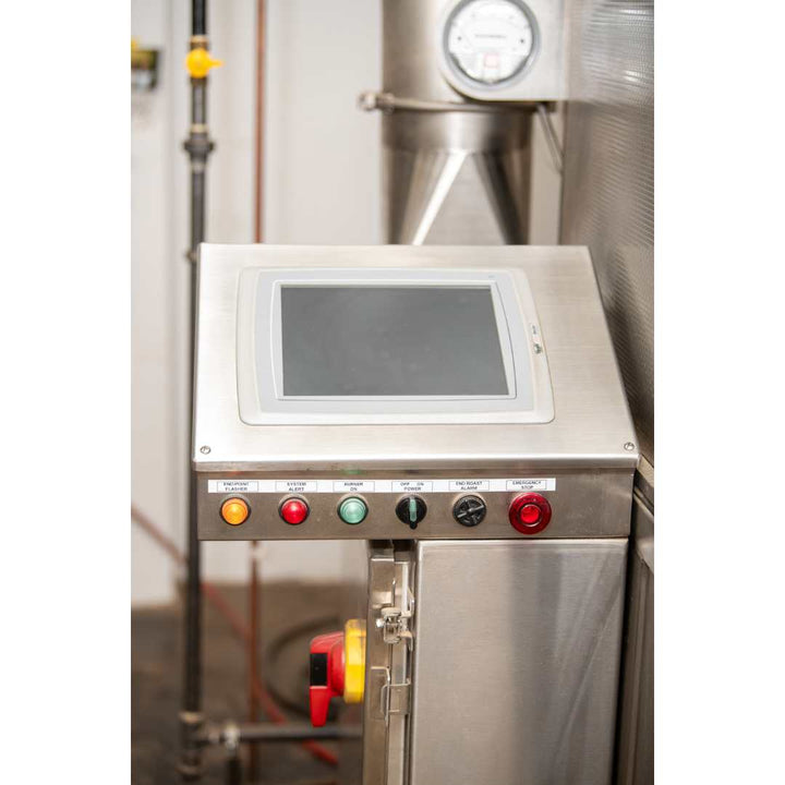 35kg Used Coffee Roaster — Loring S35 Kestrel with Bean Cart & Loader