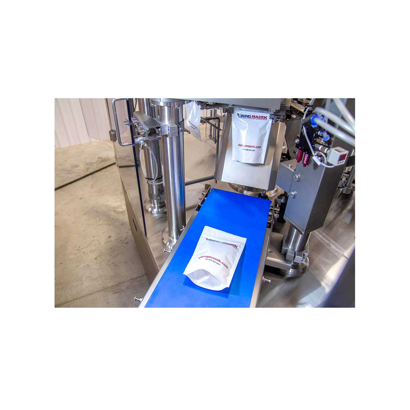 Viking Masek 8S-235 Rotary Premade Pouch Packaging Machine - 60 BPM