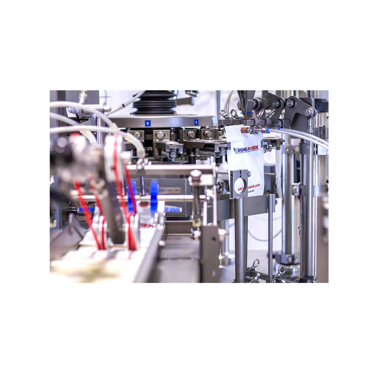 Viking Masek 8S-235 Rotary Premade Pouch Packaging Machine - 60 BPM