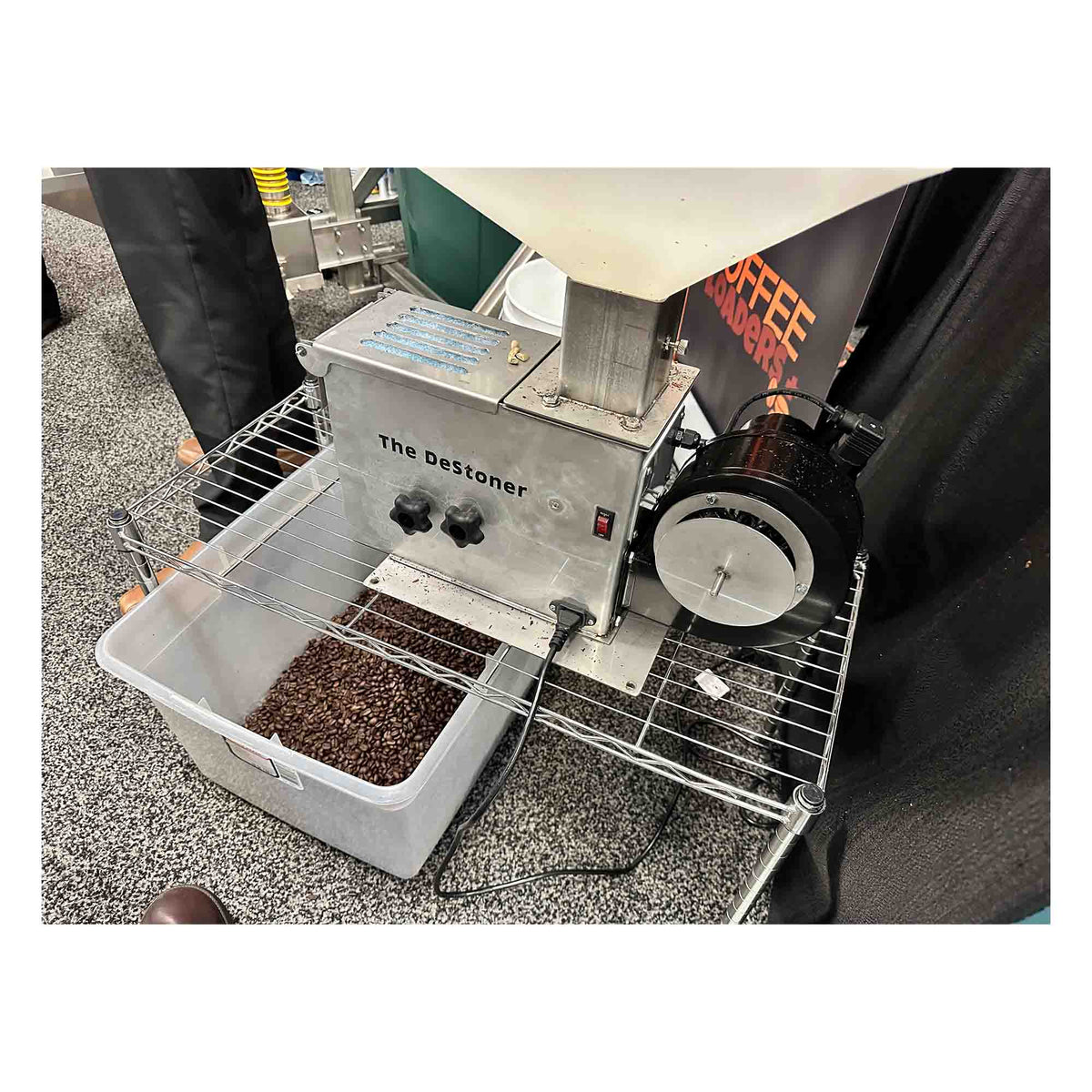 Coffee Loaders Portable DeStoner - 35-Lb. Hopper and Magnet