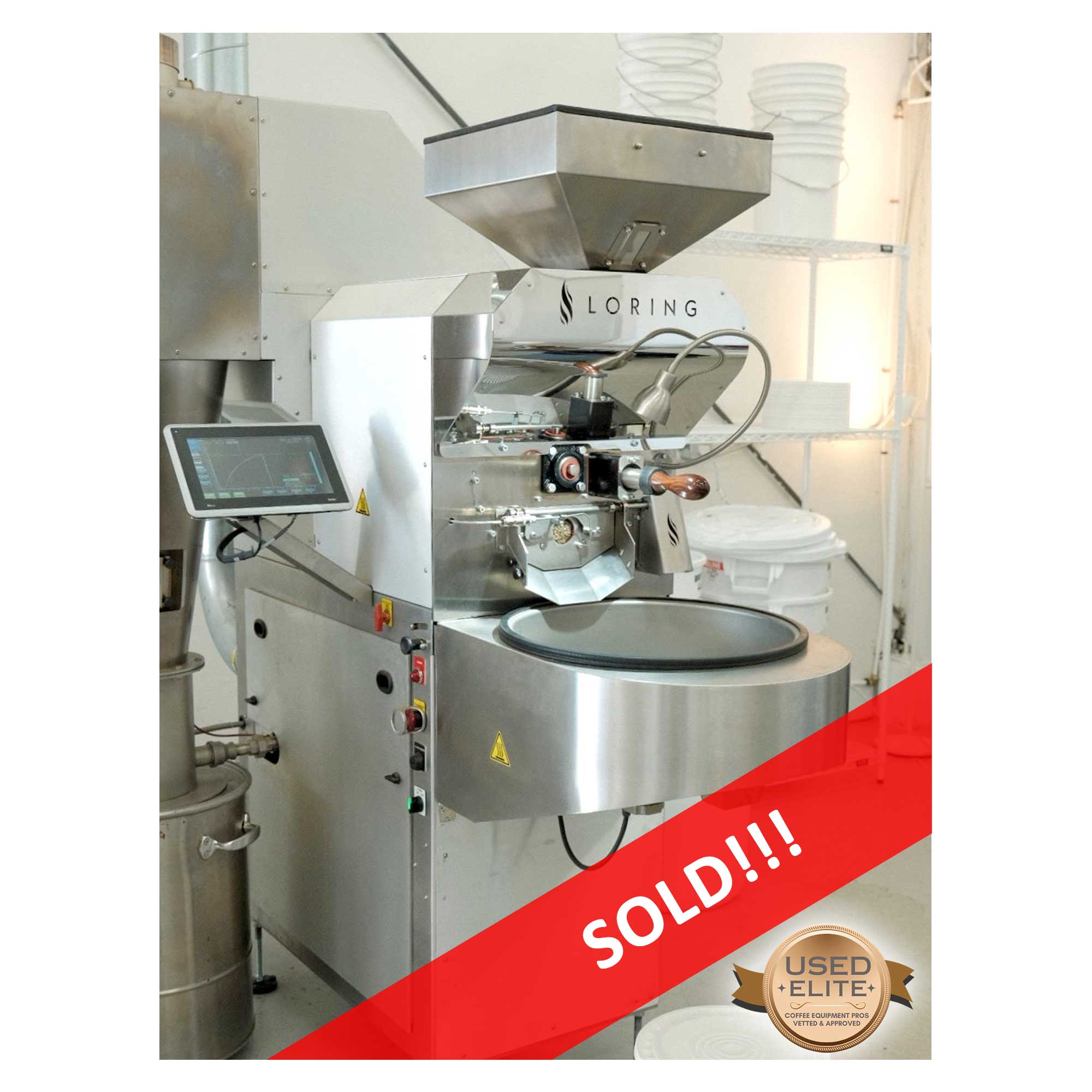 7kg Used Coffee Roaster - Loring S7 Nighthawk - 2023