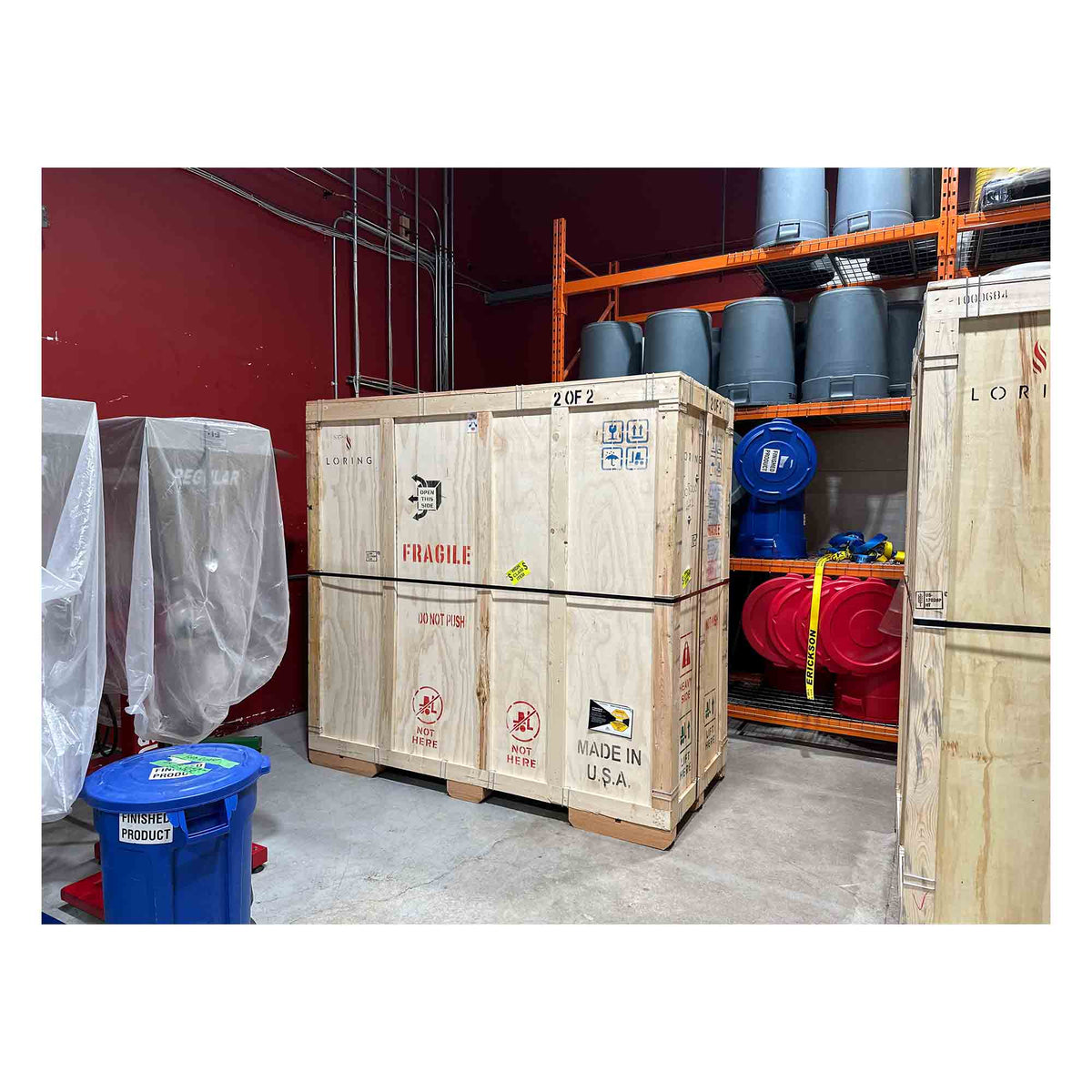 35kg Used Coffee Roaster — Loring S35 Kestrel — 2022 — Never Out Of Cr