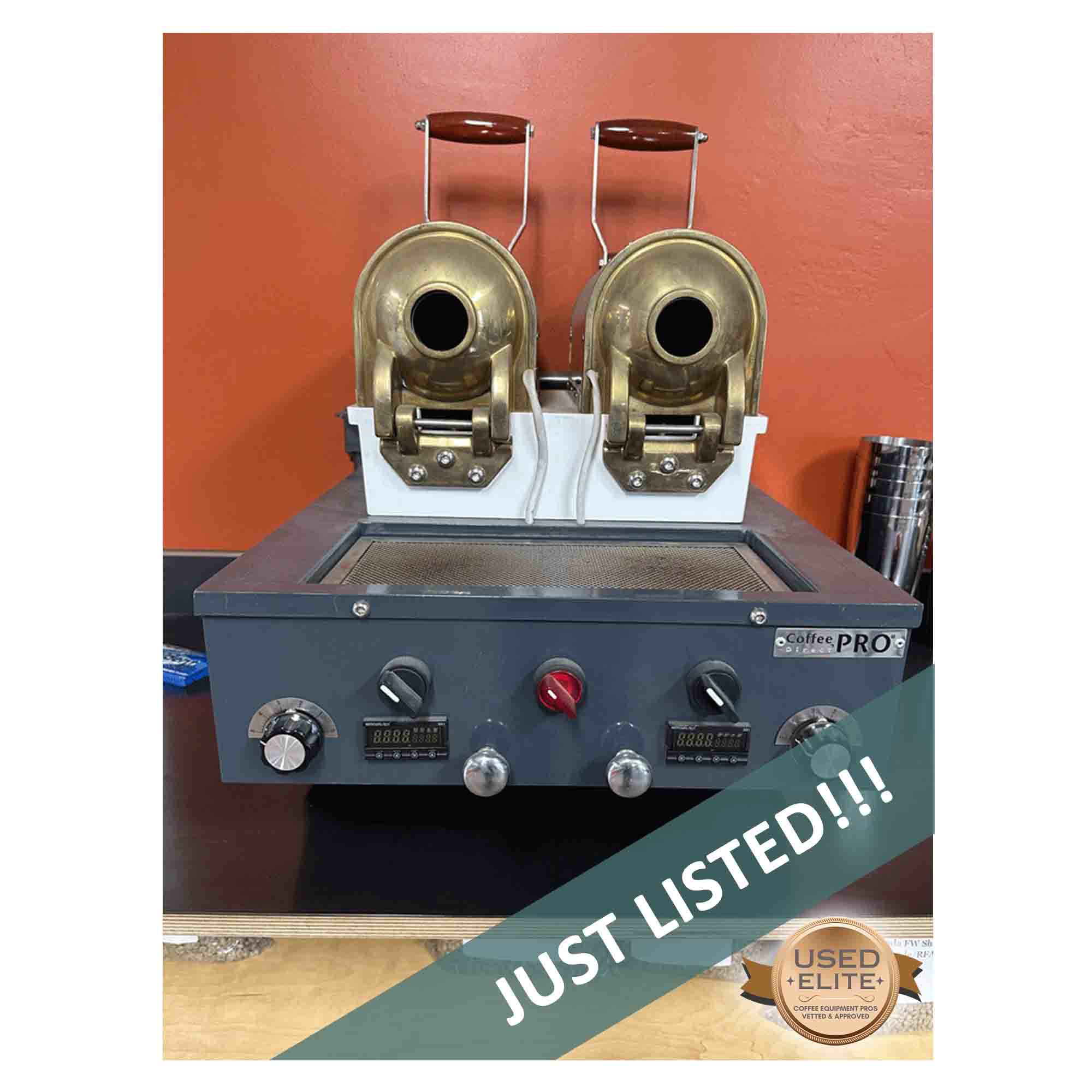 Sample Coffee Roaster - Used Coffee Pro Direct Double-Barrel - Excelle